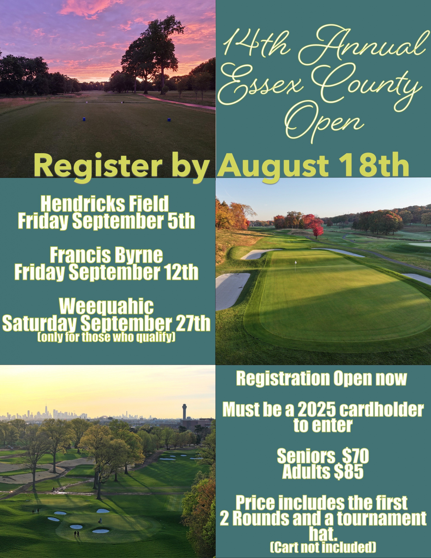 Weequahic Golf Course | Golf | Essex County Parks